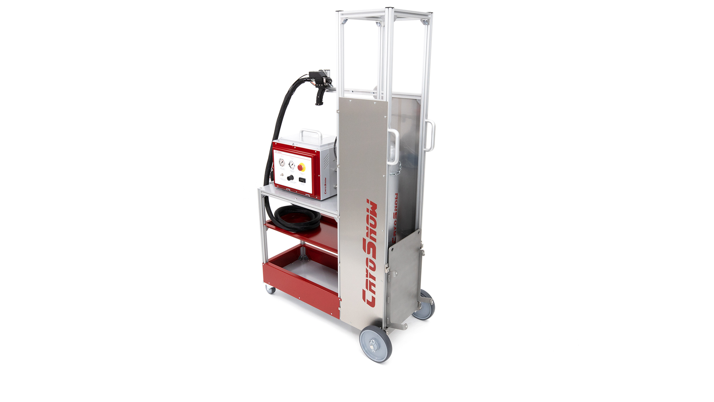 CryoSnow – Cylinder Trolley CT-10 for CO2 Snow Blasting Machine SJ-10 ...